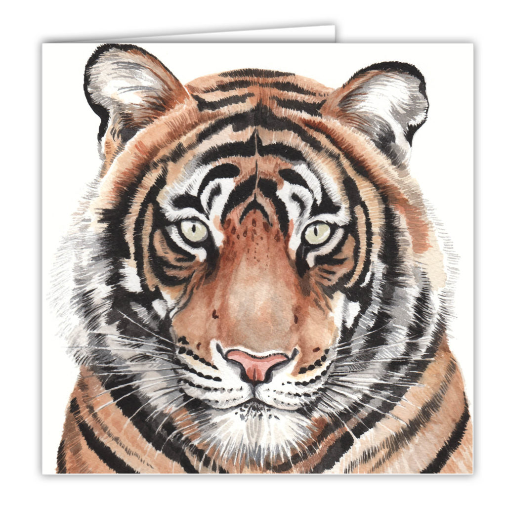 Tiger Art Card / Greetings Card (AC-WL01) - WaggyDogz