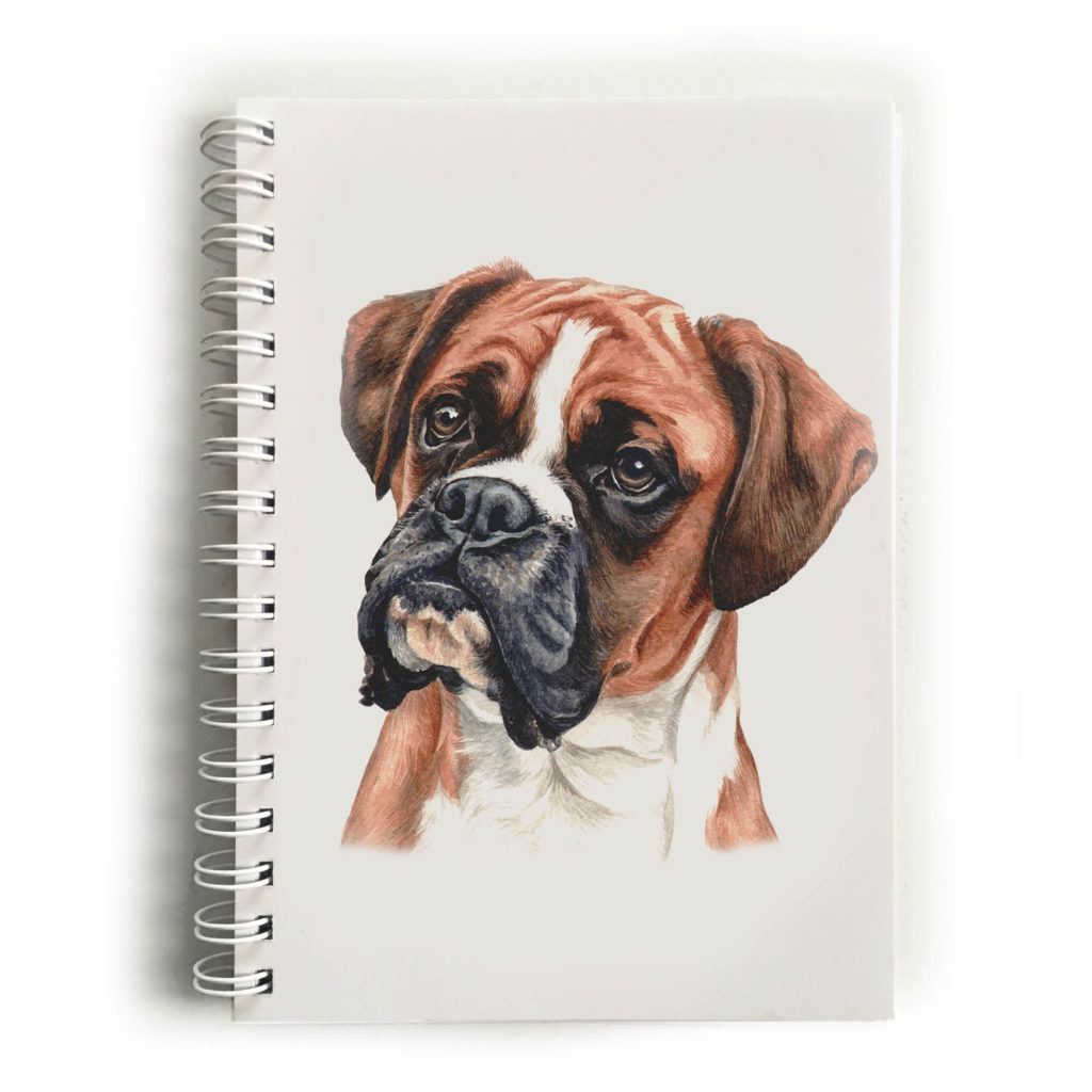 Bearded Collie Dog Notebook (NBK-10) - WaggyDogz