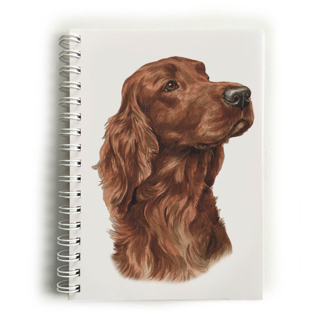 Bearded Collie Dog Notebook (NBK-10) - WaggyDogz
