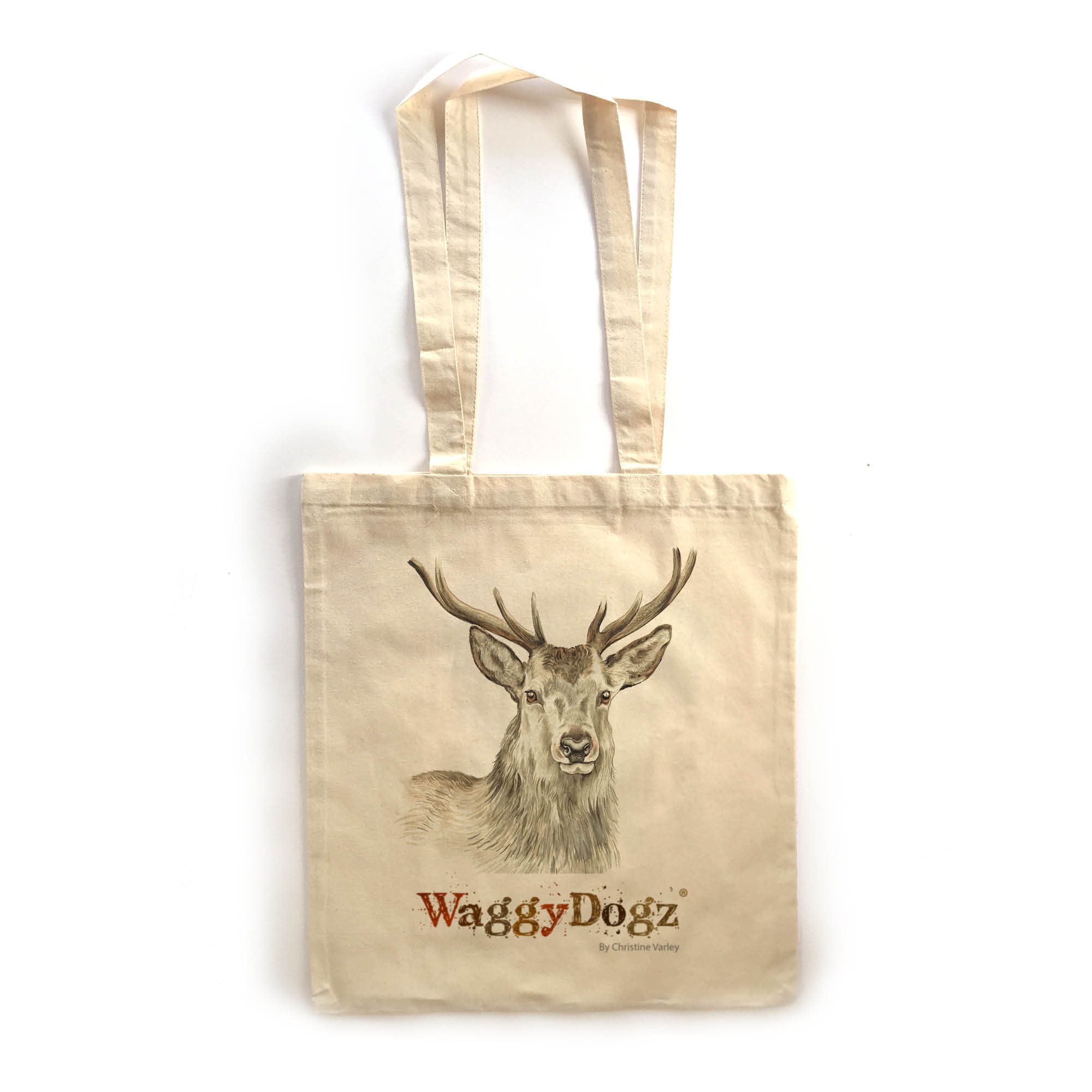 Stag Tote Bag (TBG-WL08) - WaggyDogz